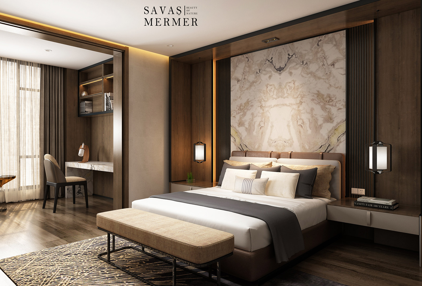 Oyster White Mermer eşsiz ve harika bir mermerdir.